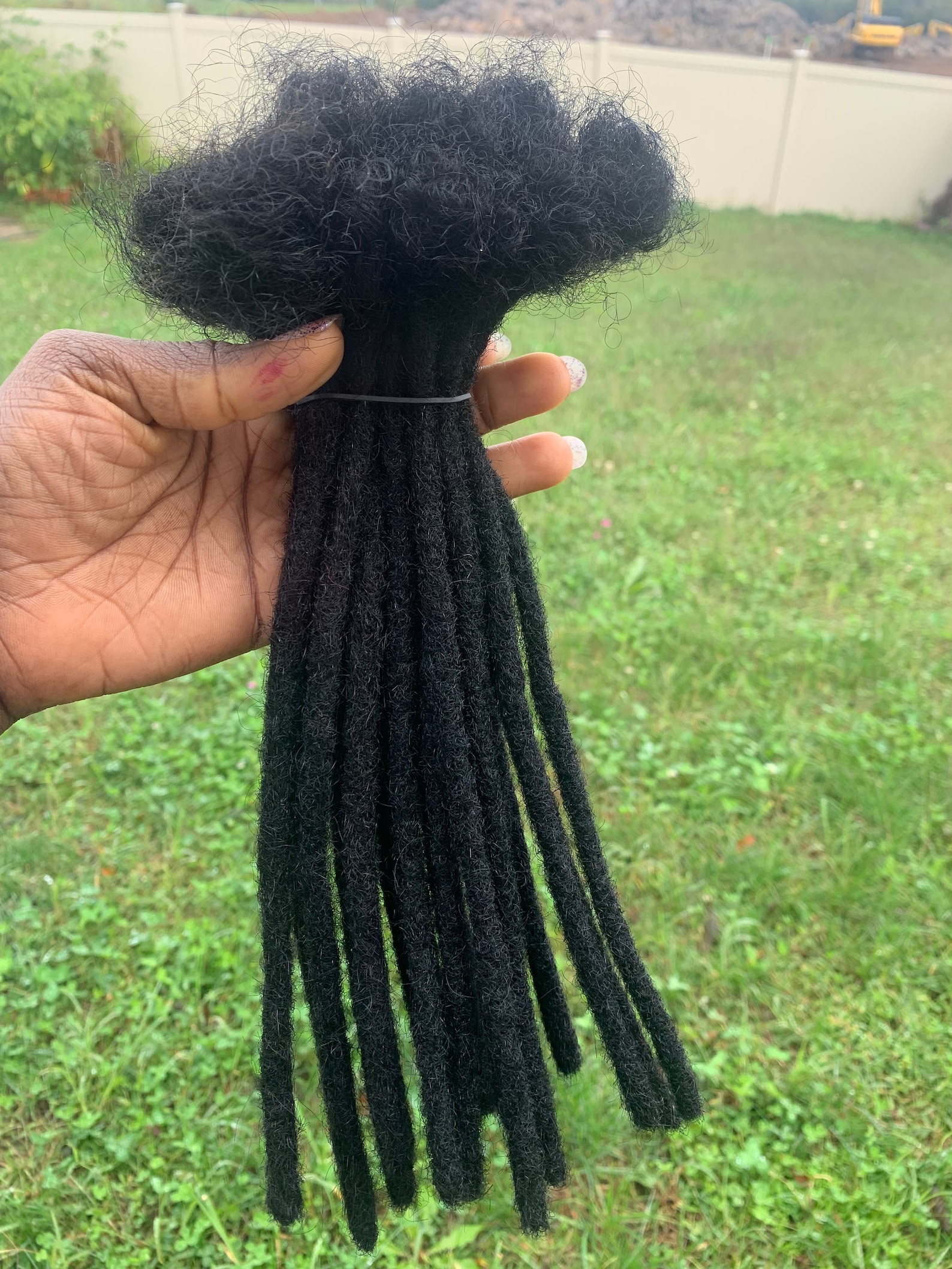 100% Human Hair Dreadlocks Extensions Handmade, Dreadloc, Human Hair ...