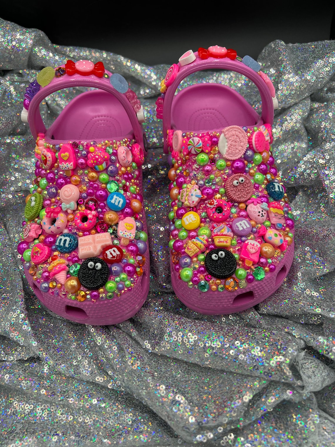 Candy Girl Themed Inspired Custom Crocs - Etsy