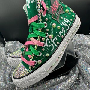 Greek'd Up- Custom Converse-adult - Etsy