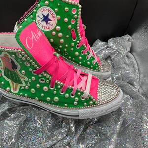 Greek'd Up- Custom Converse-adult - Etsy