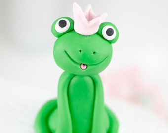 Female Frog Cake Topper - Etsy