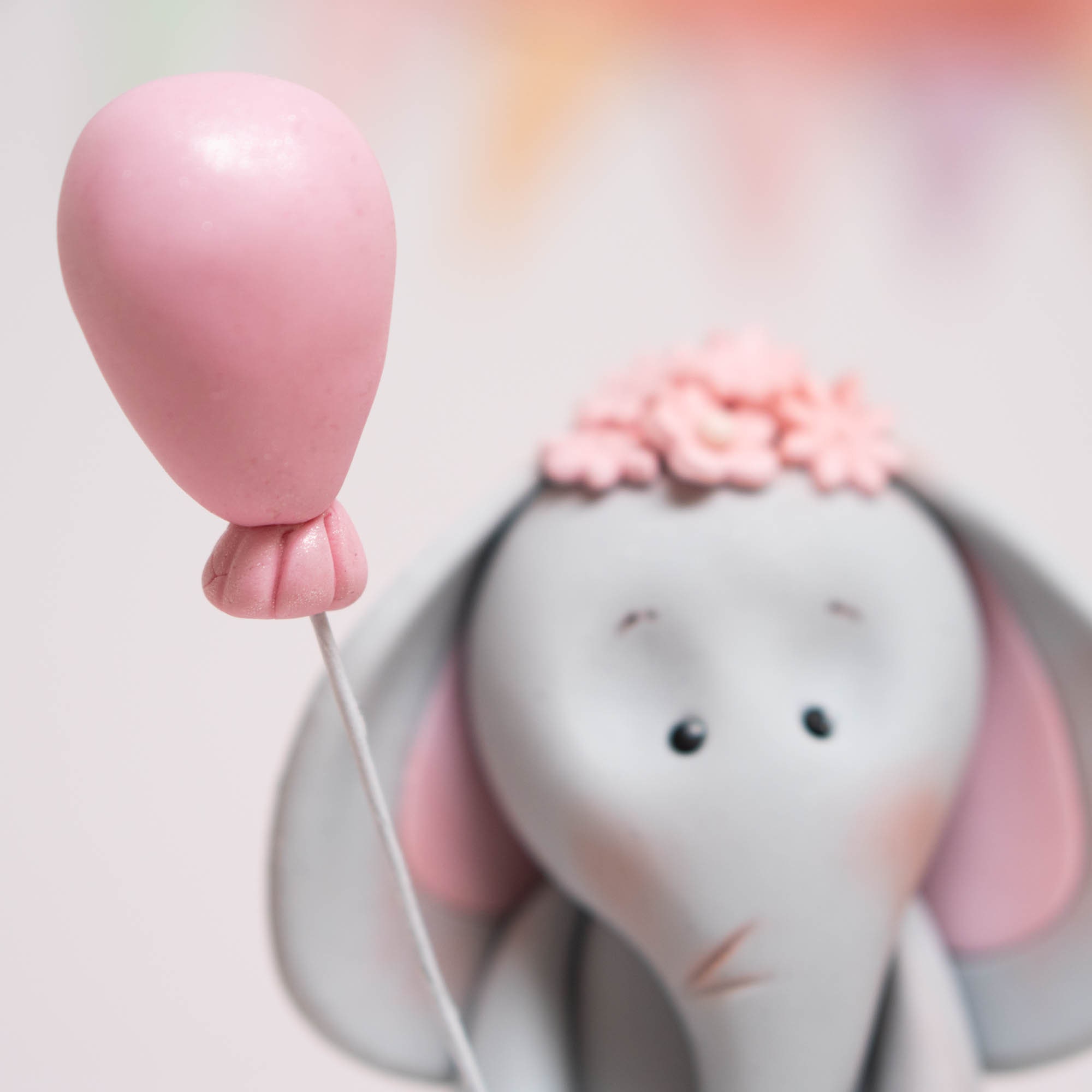 Elephant Cake Topper Jungle Cake Topper Fondant Stars - Etsy