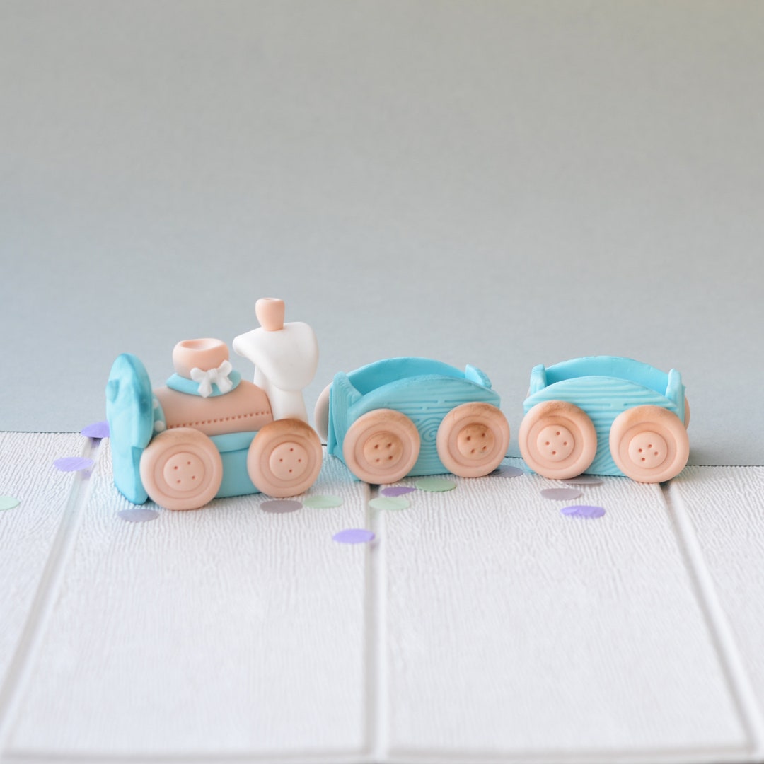 Train Cake Topper, Baptism Cake Decoration, Birthday Cake for Kid ...