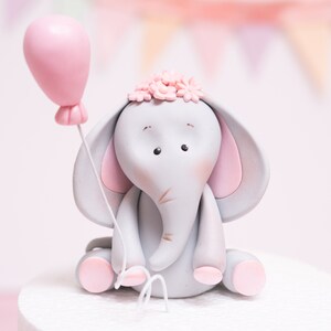 Fondant Elephant Cake Topper - Etsy