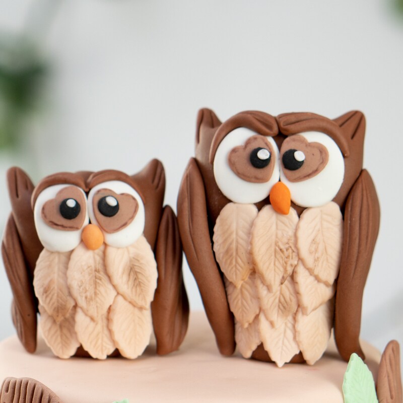 Fondant Owls - Etsy