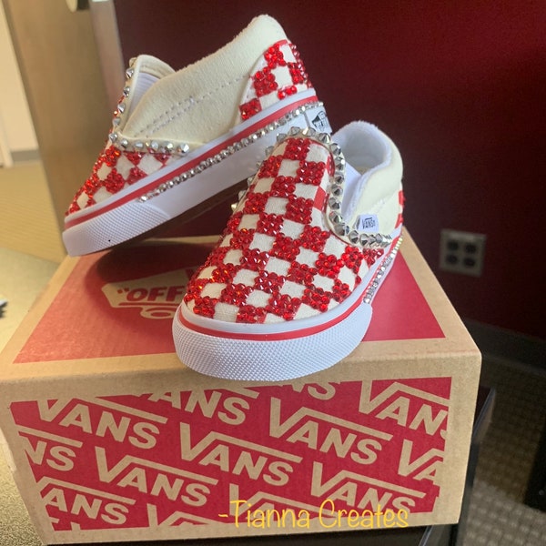 Custom Vans - Etsy