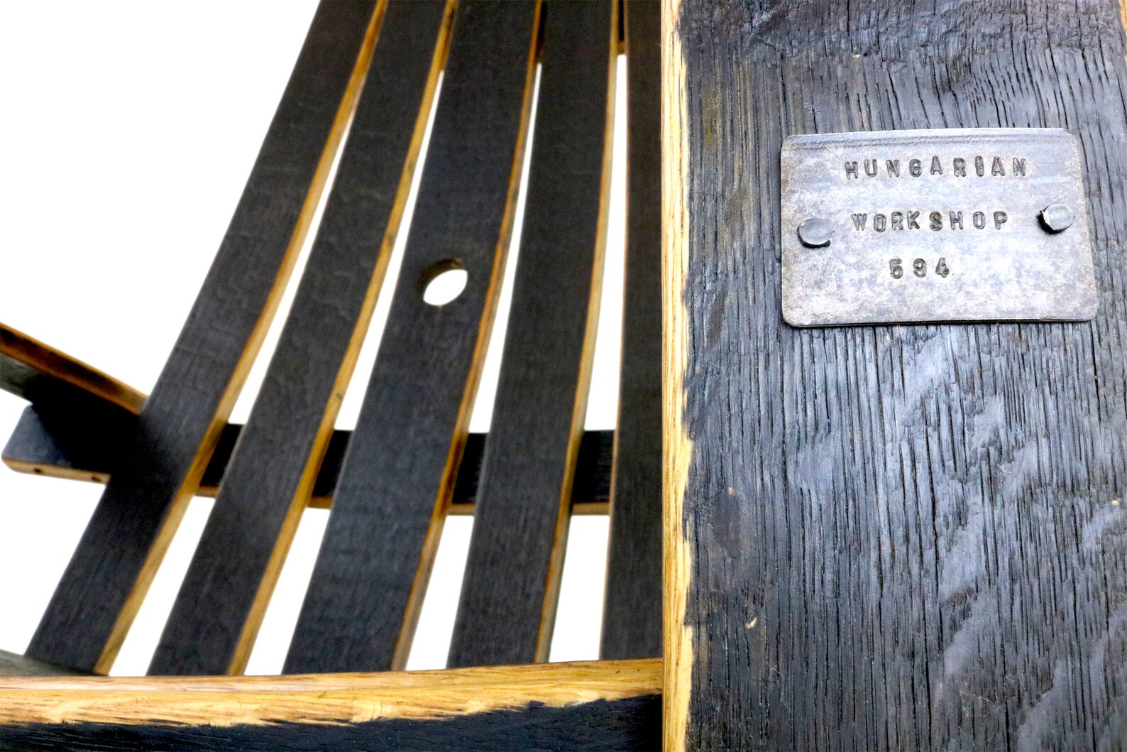 Whiskey Barrel Rocking Chair Bourbon Barrel Recurved Rocker - Etsy