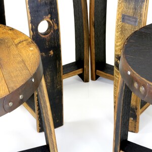 Whiskey Barrel Side Table | Barrel End Tables - Etsy