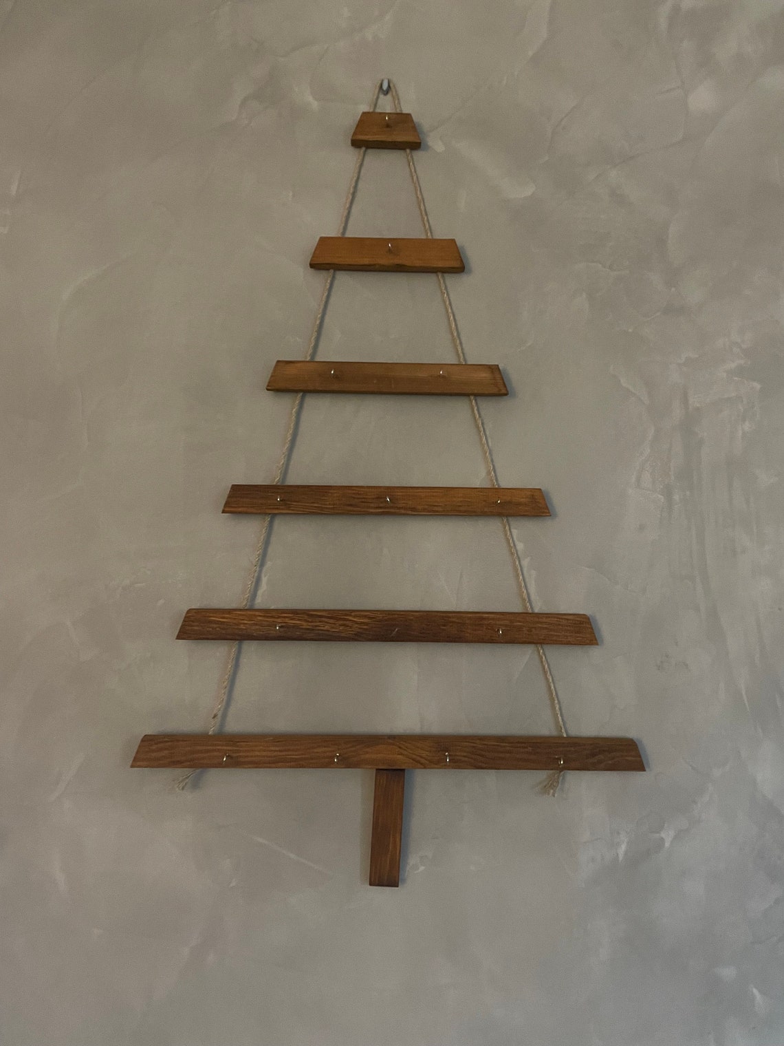 Christmas Tree Wall Decor, Eco Wooden Christmas Tree, Hanging Christmas ...