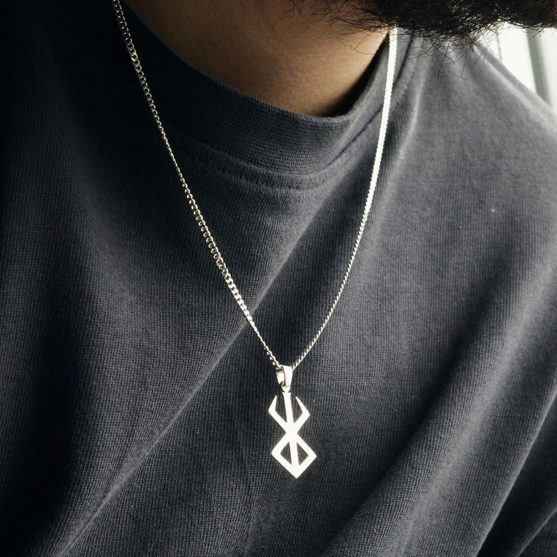 Berserk símbolo marca de sacrificio vikingo nórdico loco - Etsy México