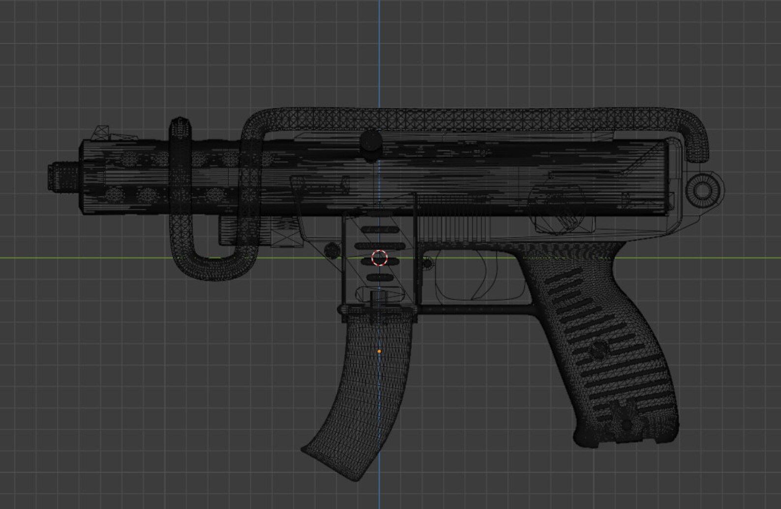 Tec9 Stl 3d Model 3d Printing Uzimatic Tec-9 Gun Replica Prop - Etsy ...