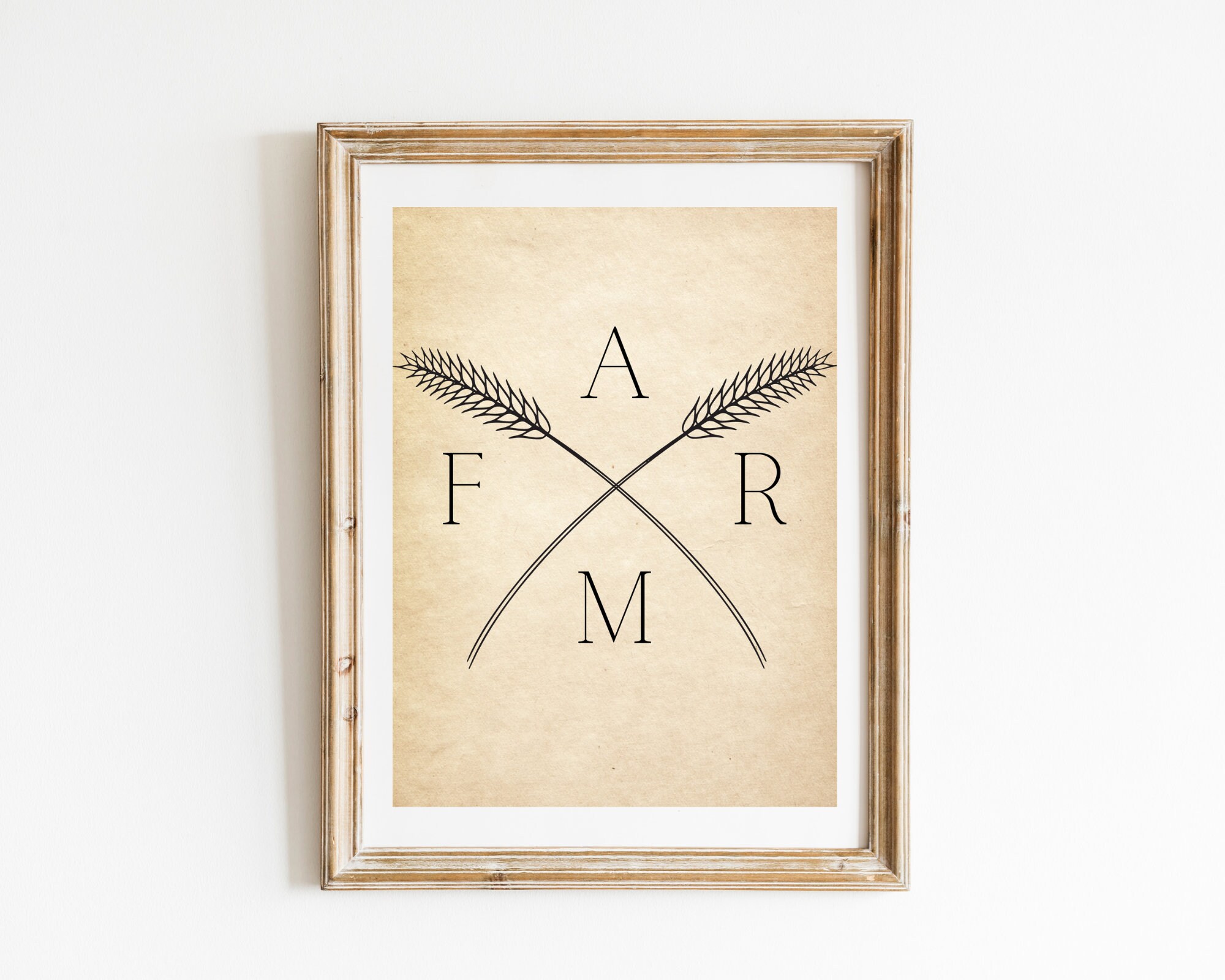 Farm Printable Sign Digital Download Print Farmhouse Printable - Etsy