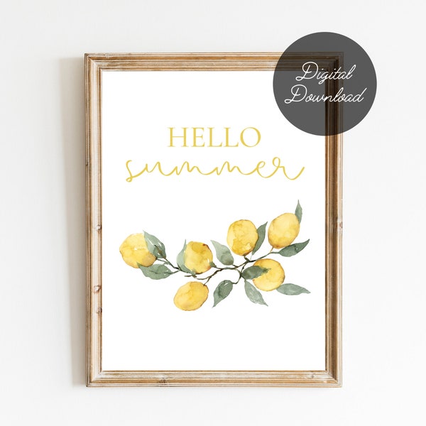Summer Printable - Etsy