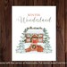Winter Wonderland Christmas Printable Sign | Digital Download Christmas ...