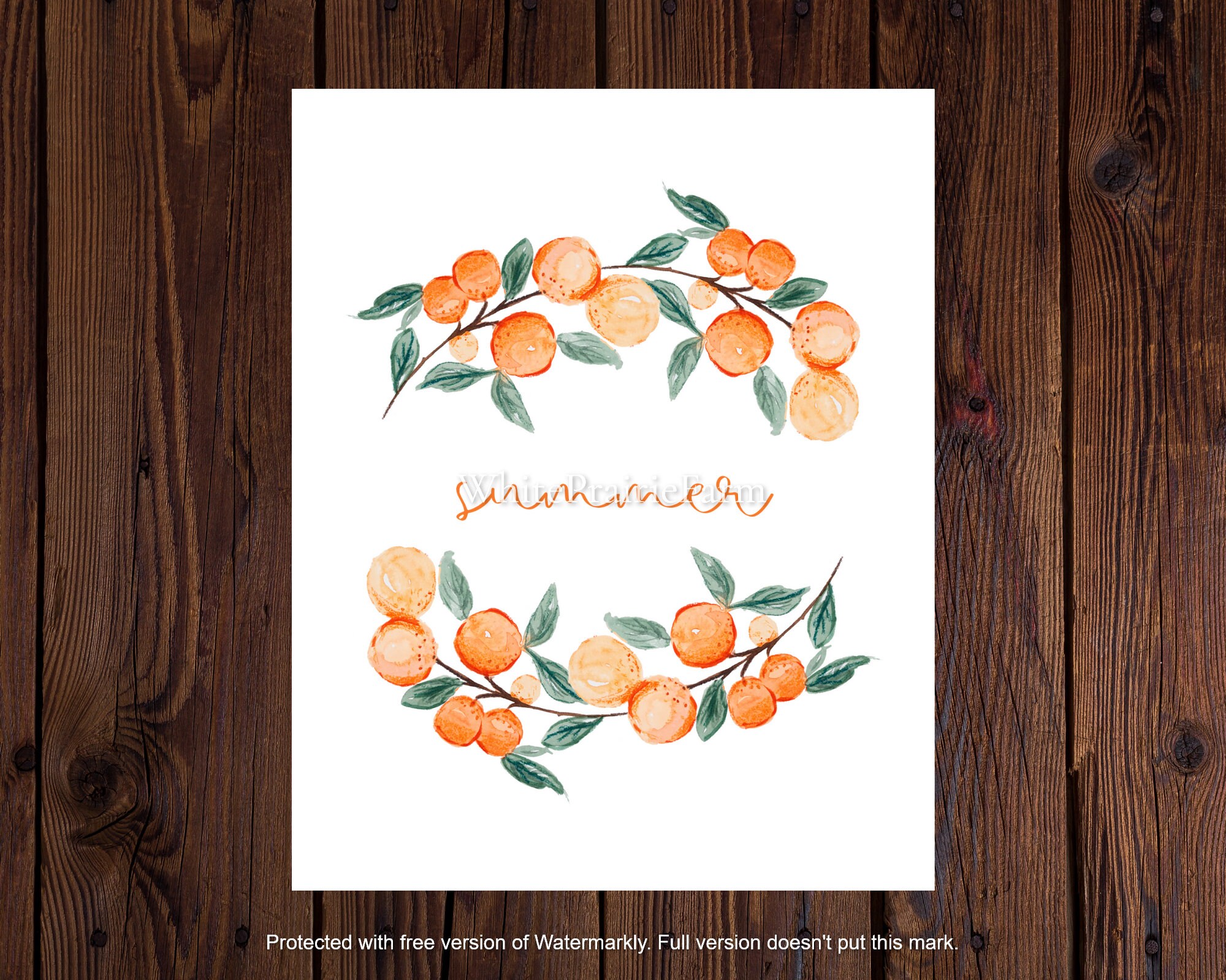 Summer Printable Sign | Digital Download Print | 8x10 Summer Farmhouse ...