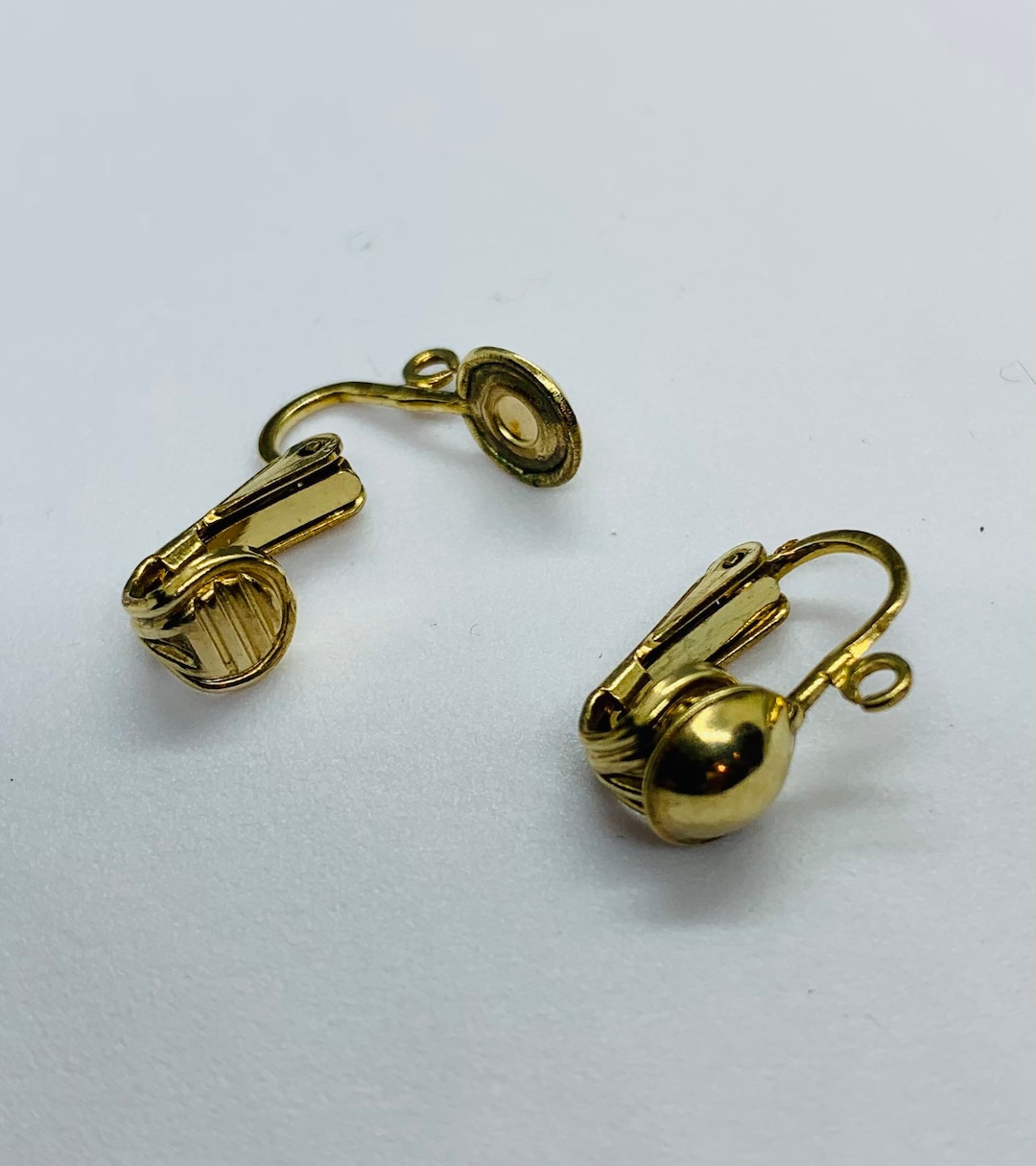 Clips Ons in 14K Gold Filled. Comfortable Clips That Stay Put. *sold as ...