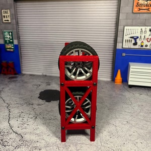 1/10 & 1/24 Scale RC Tire Racks (crawler and Touring/drift Arrma Grom ...