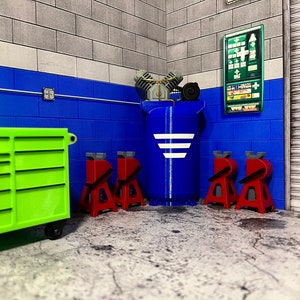 Scale Air Compressor 1/10 Scale Garage Air Compressor Scale Diorama Air ...