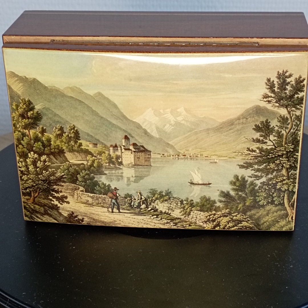 Reuge Music Box//musical Jewelry Box//collection - Etsy