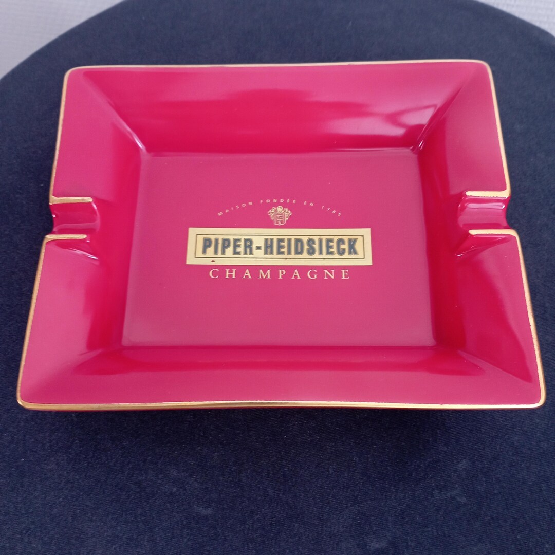 Piper Heidsieck Ashtray//porcelain Ashtray//large Size - Etsy Australia