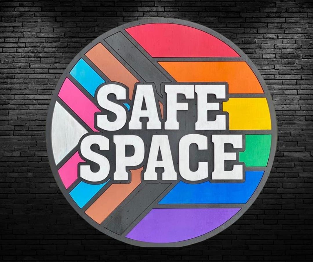 Safe Space LGBTQ Office/classroom Sign - Etsy