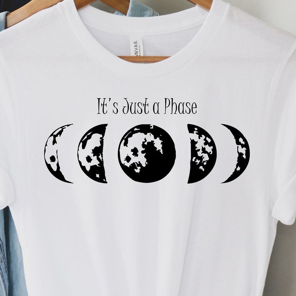 Just a Phase Moon - Etsy