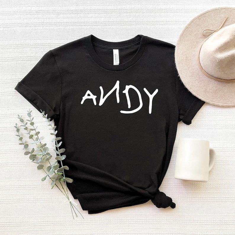 Andy Text Font Letters SVG, Toy Story SVG, Andy Woody Buzz Lightyear ...