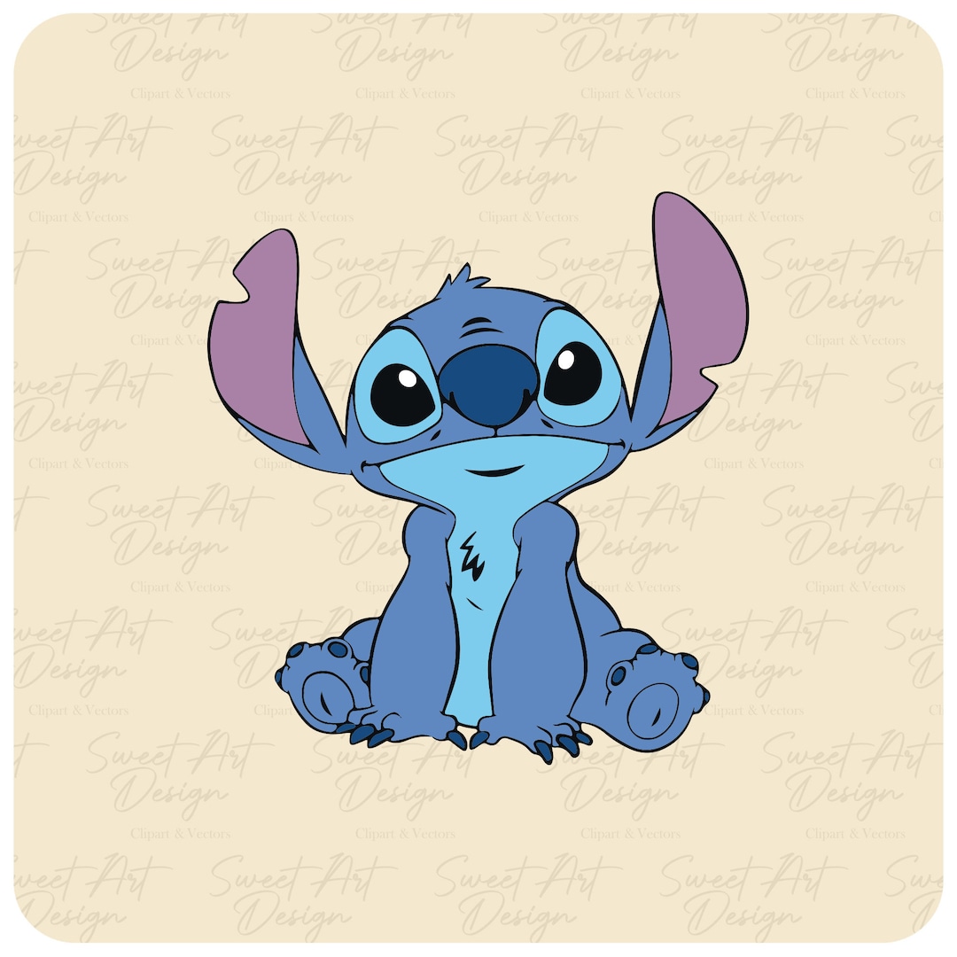 Lilo and Stitch SVG: Cartoon Character Cut File (digital Download) - Etsy