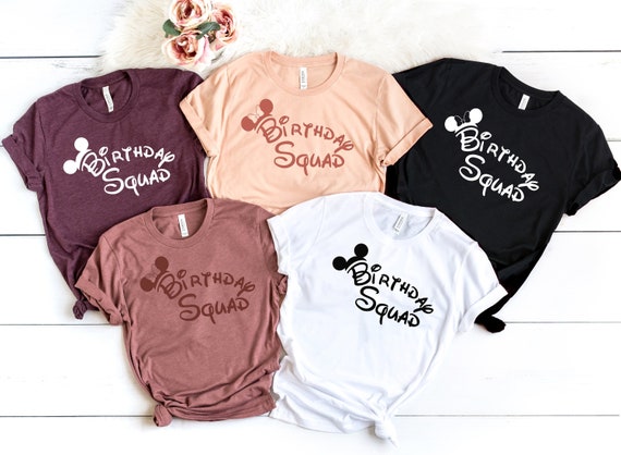 Birthday Squad SVG Magical and Fabulous SVG Family Trip SVG | Etsy