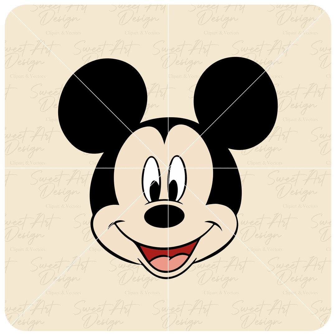 Original Mouse Lovely Face SVG, Mouse SVG, Family Trip SVG, Customize ...
