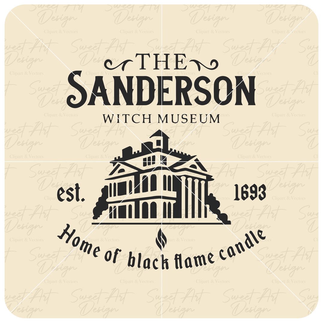 The Sanderson Witch Museum SVG Halloween SVG Spooky 2022 - Etsy