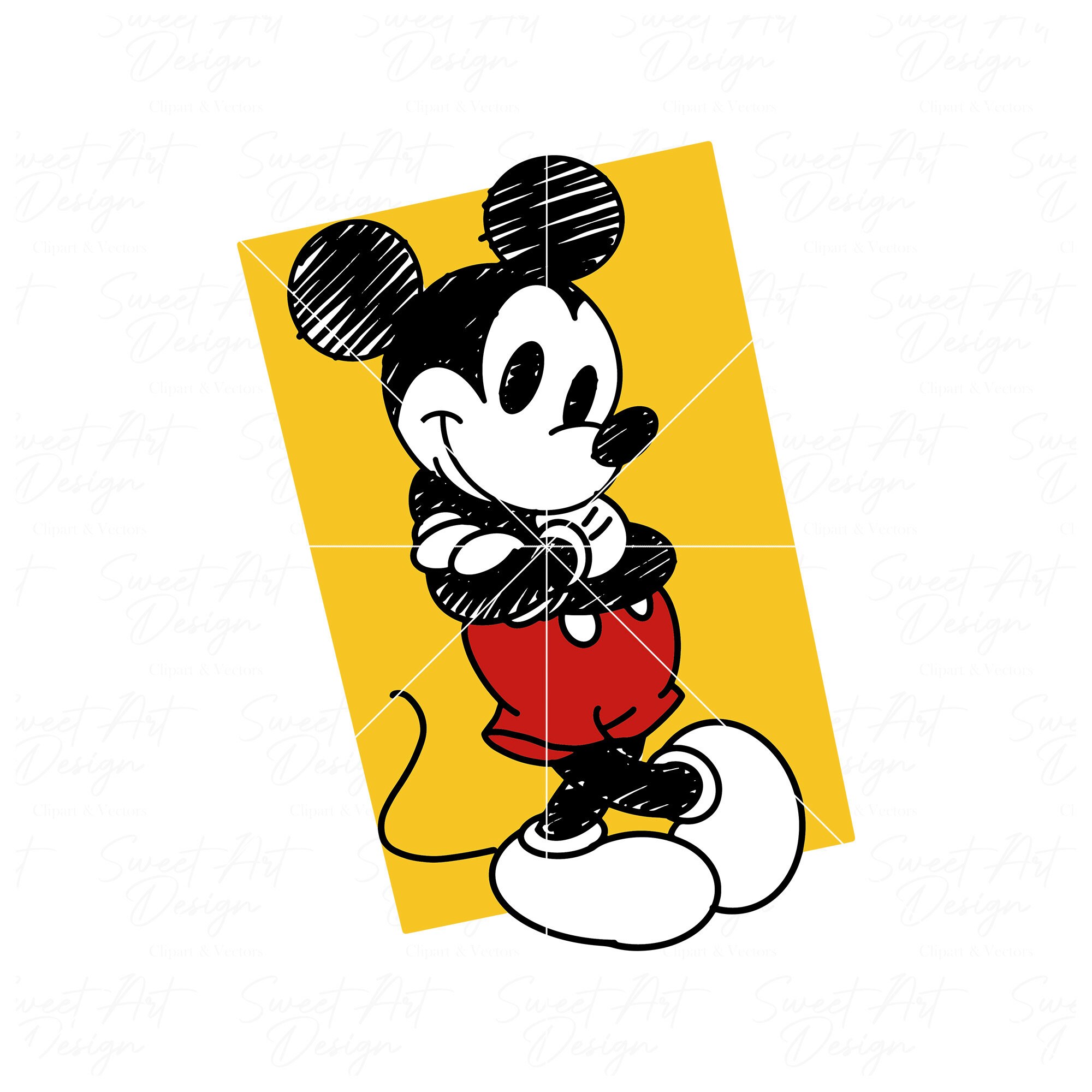 Colorful Mouse SVG Cool Mickeyy SVG Family Trip SVG - Etsy