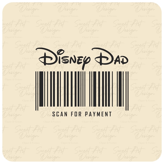 Disneydad SVG Scan for Payment SVG Mouse Family Trip SVG - Etsy