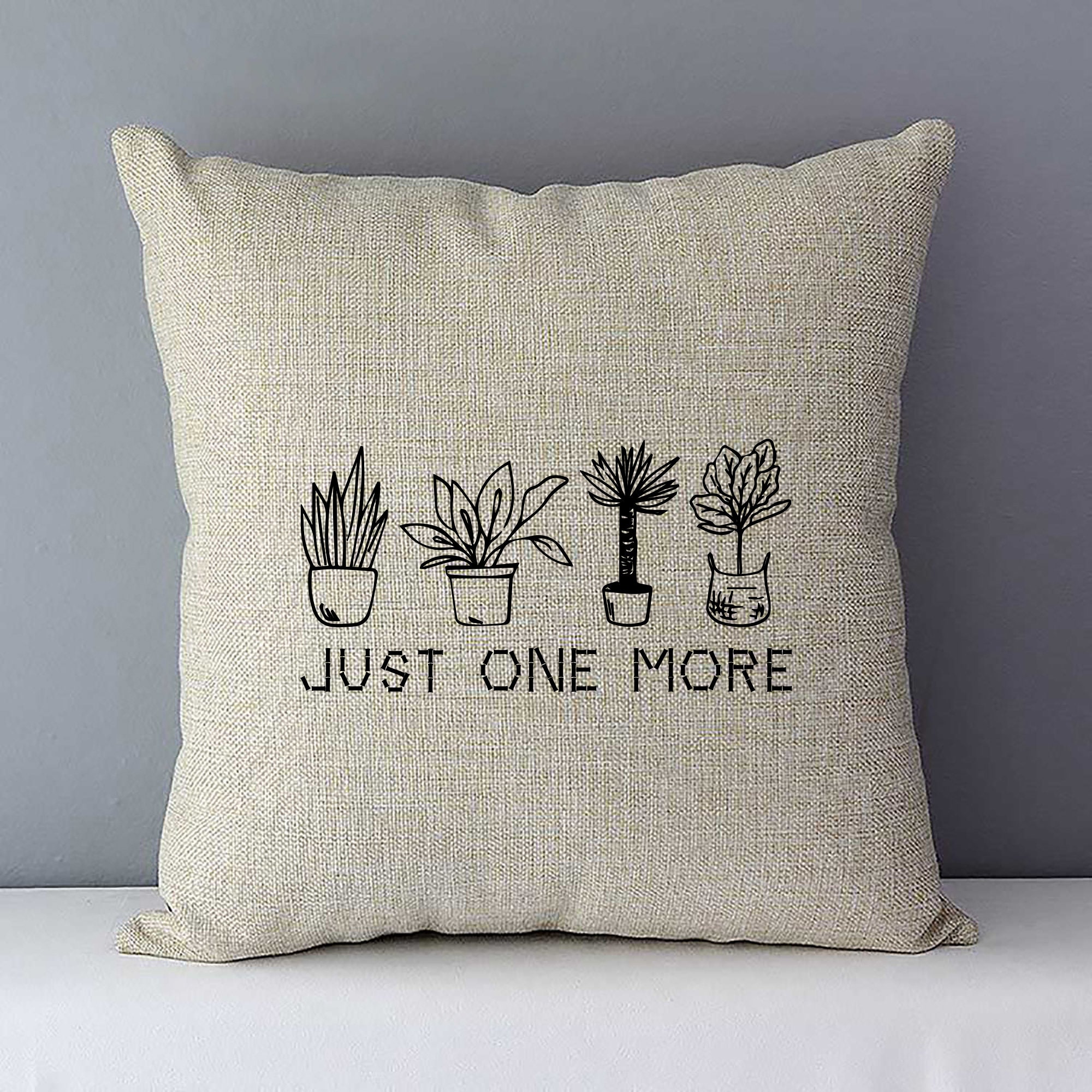 Just One More SVG Plant Lover SVG Plant Quotes SVG Potted - Etsy