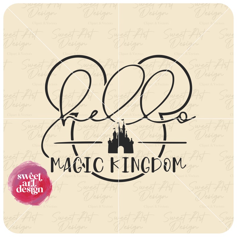 Magic Kingdom Svg - Etsy