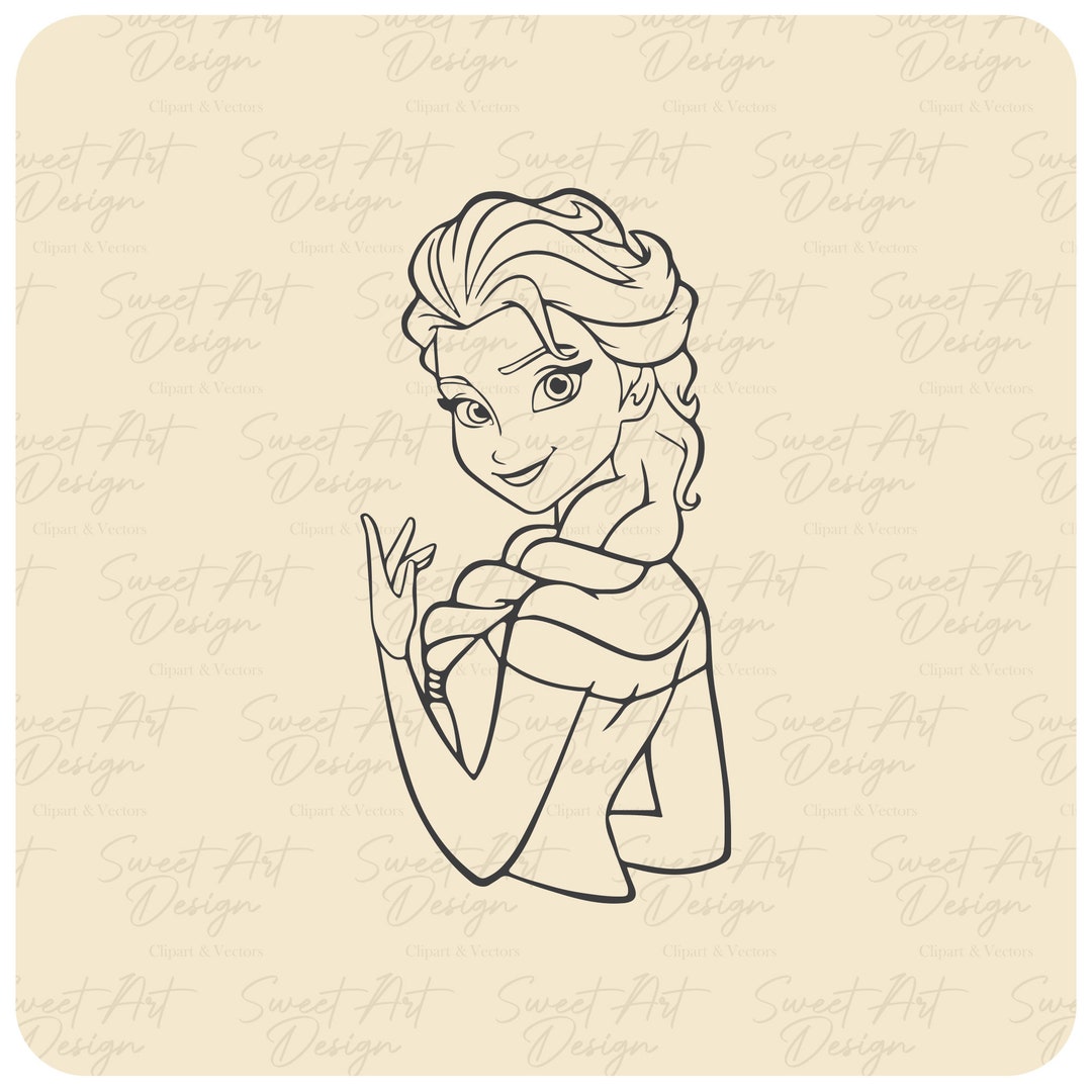 Magical SVG Frozen Elsa and Anna SVG Family Vacation - Etsy