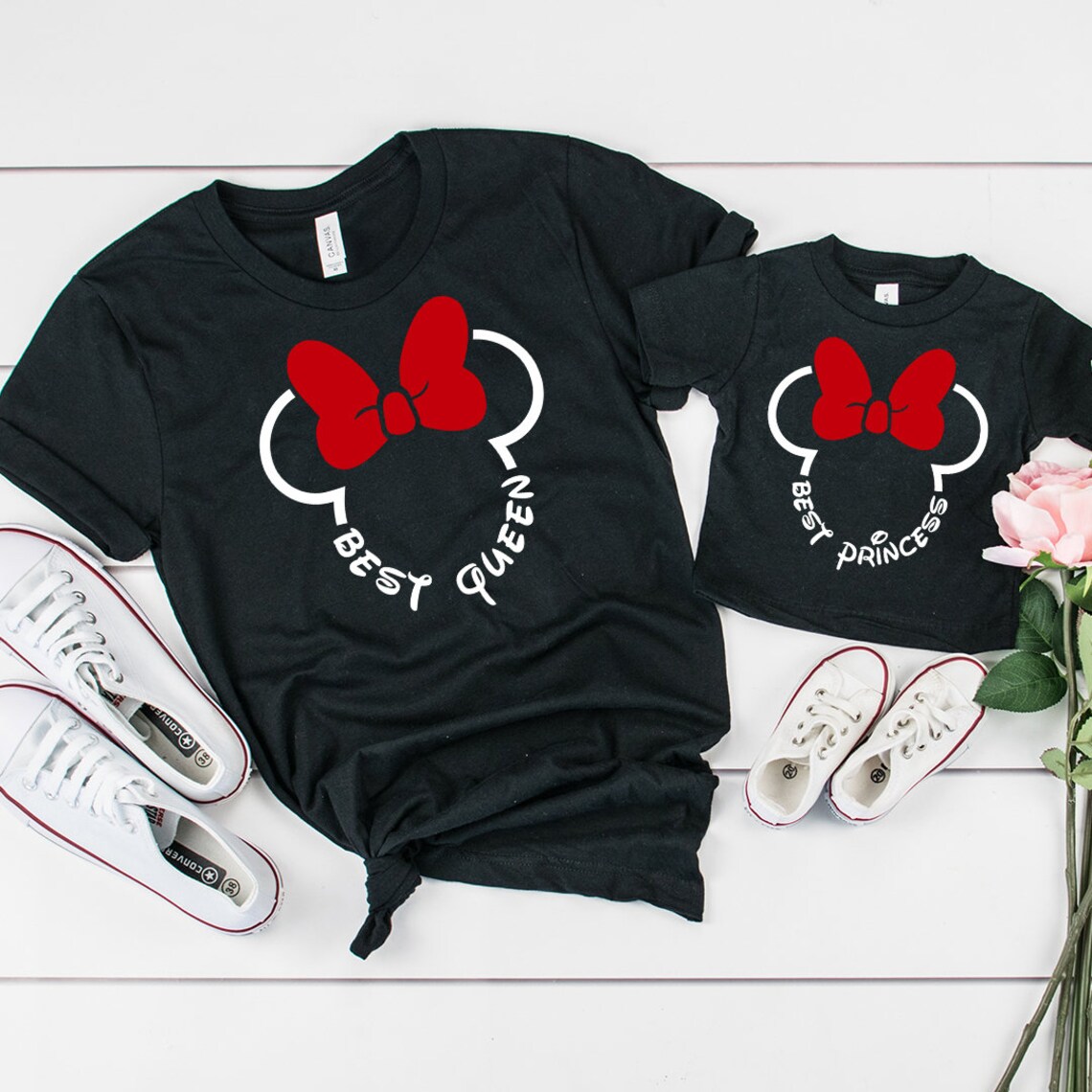 Mouse Queen and Princess SVG Mama Mini Mouse SVG Mothers Day - Etsy