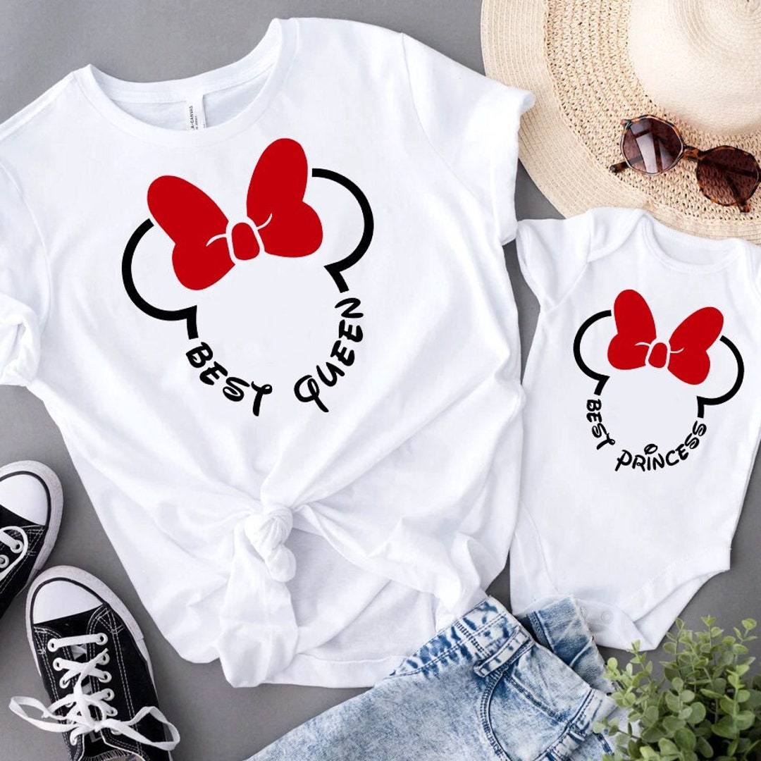 Mouse Queen and Princess SVG, Mama Mini Mouse SVG, Mothers Day Gift SVG ...