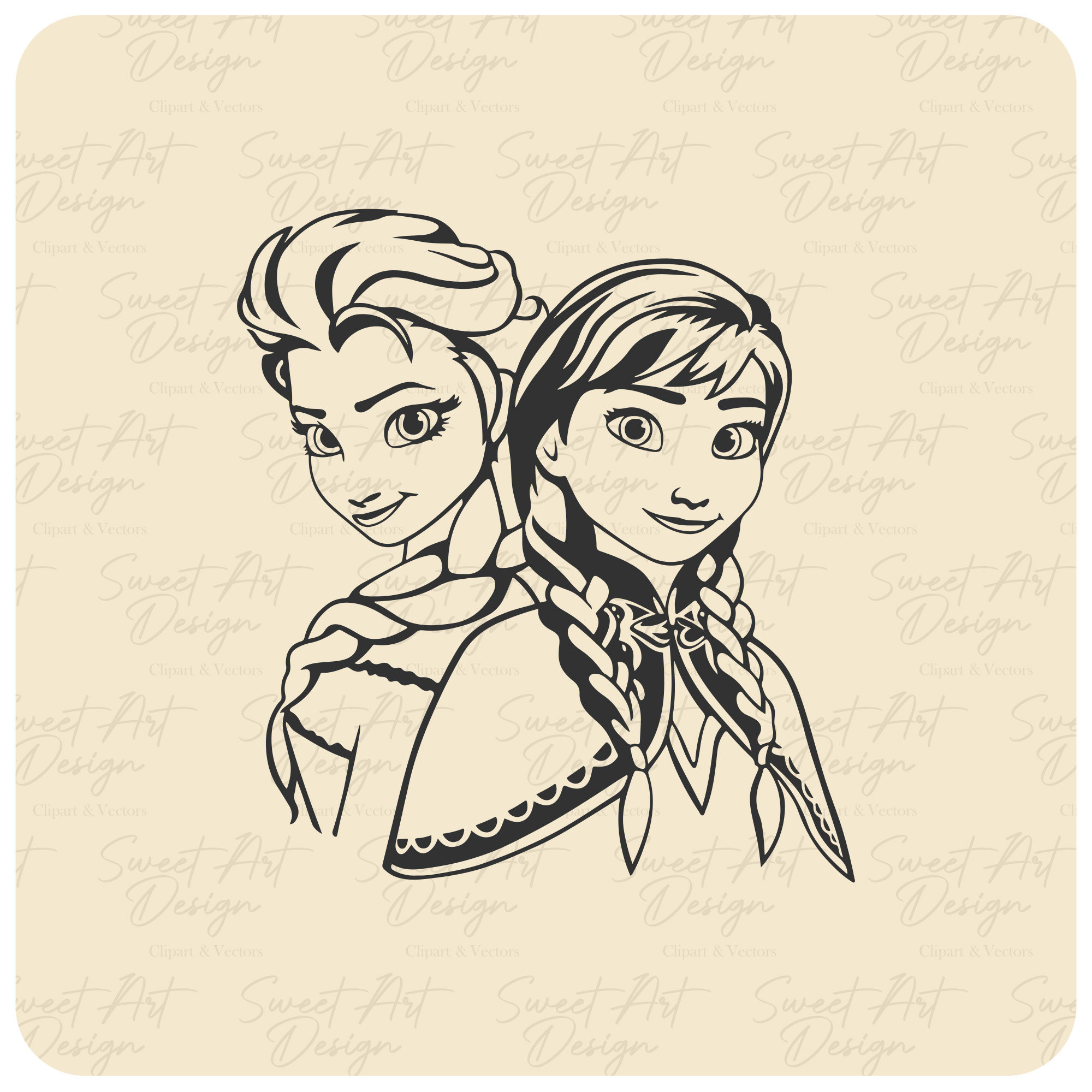 Magical SVG Frozen Elsa and Anna SVG Family Vacation SVG - Etsy Canada