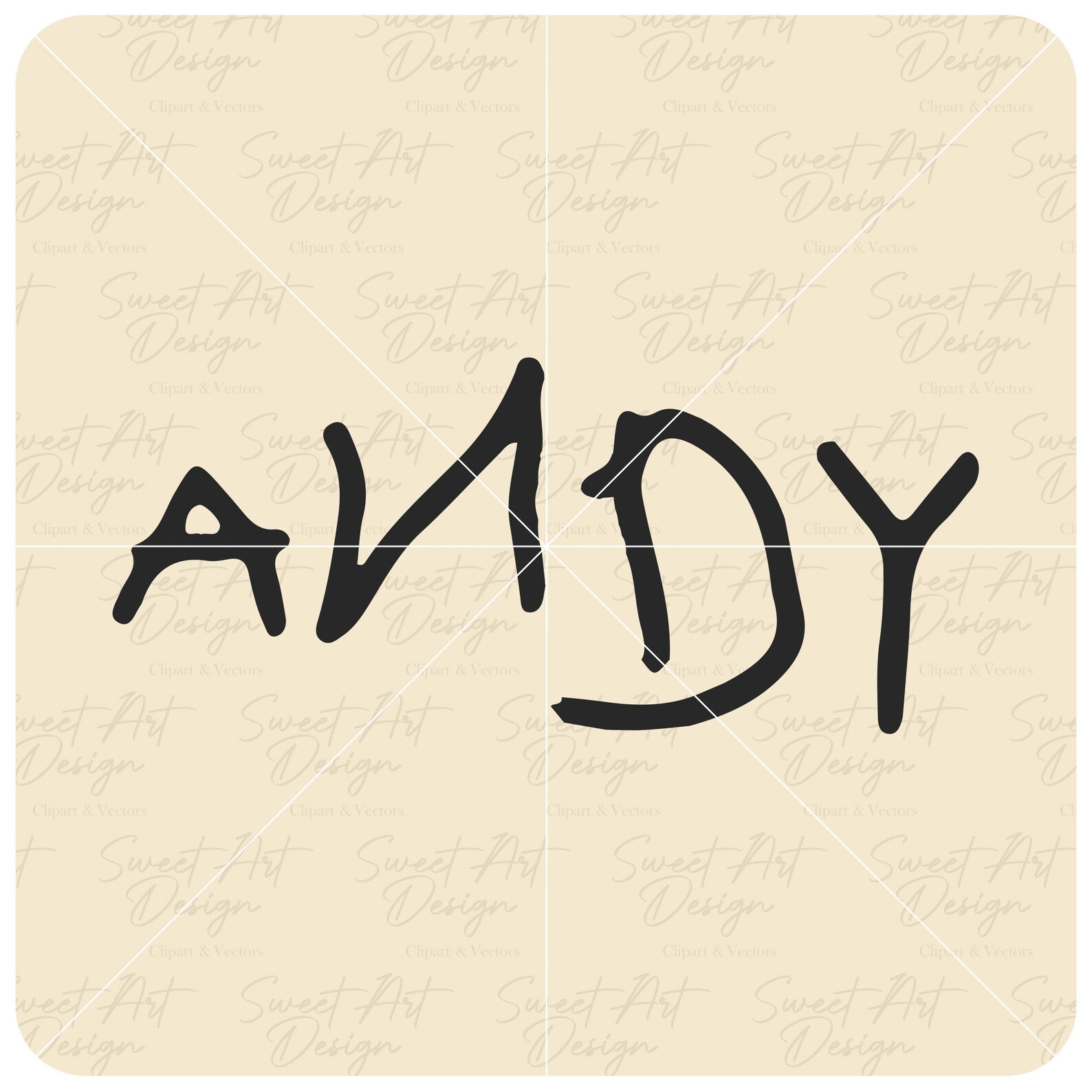 Andy Text Font Letters SVG, Toy Story SVG, Andy Woody Buzz Lightyear ...