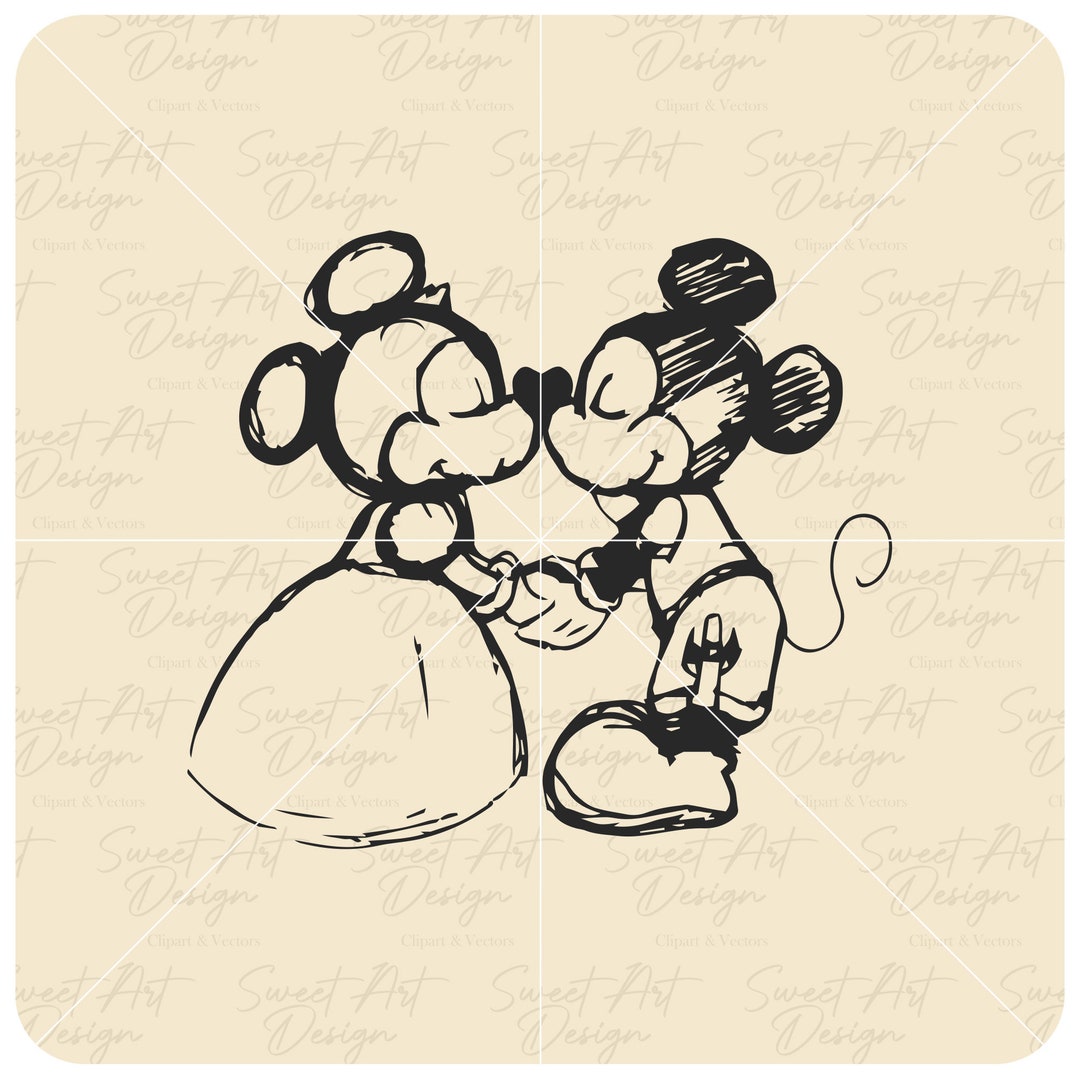 Mickeyy and Minnie Just Married SVG, Happy Mouses, Family Trip SVG ...