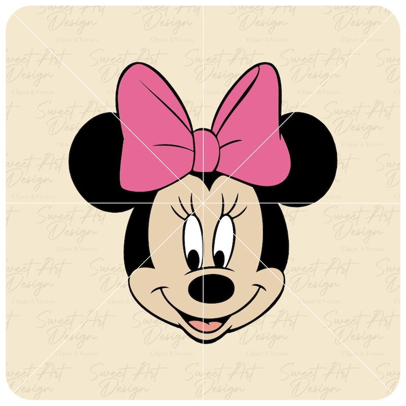 Cara minnie mouse - Etsy México
