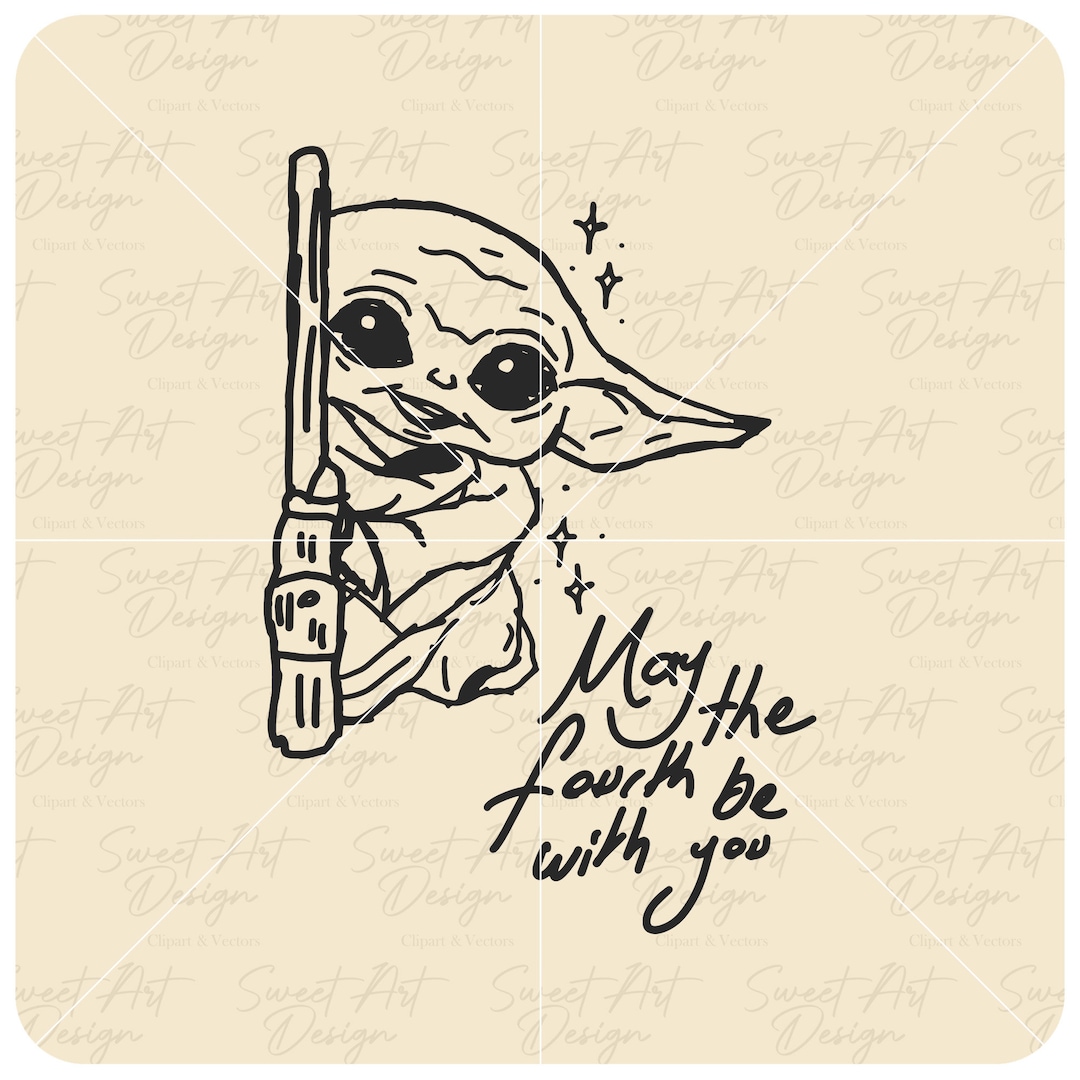 Baby Yoda May the Fourth Be With You SVG, Star Wars Trip SVG ...