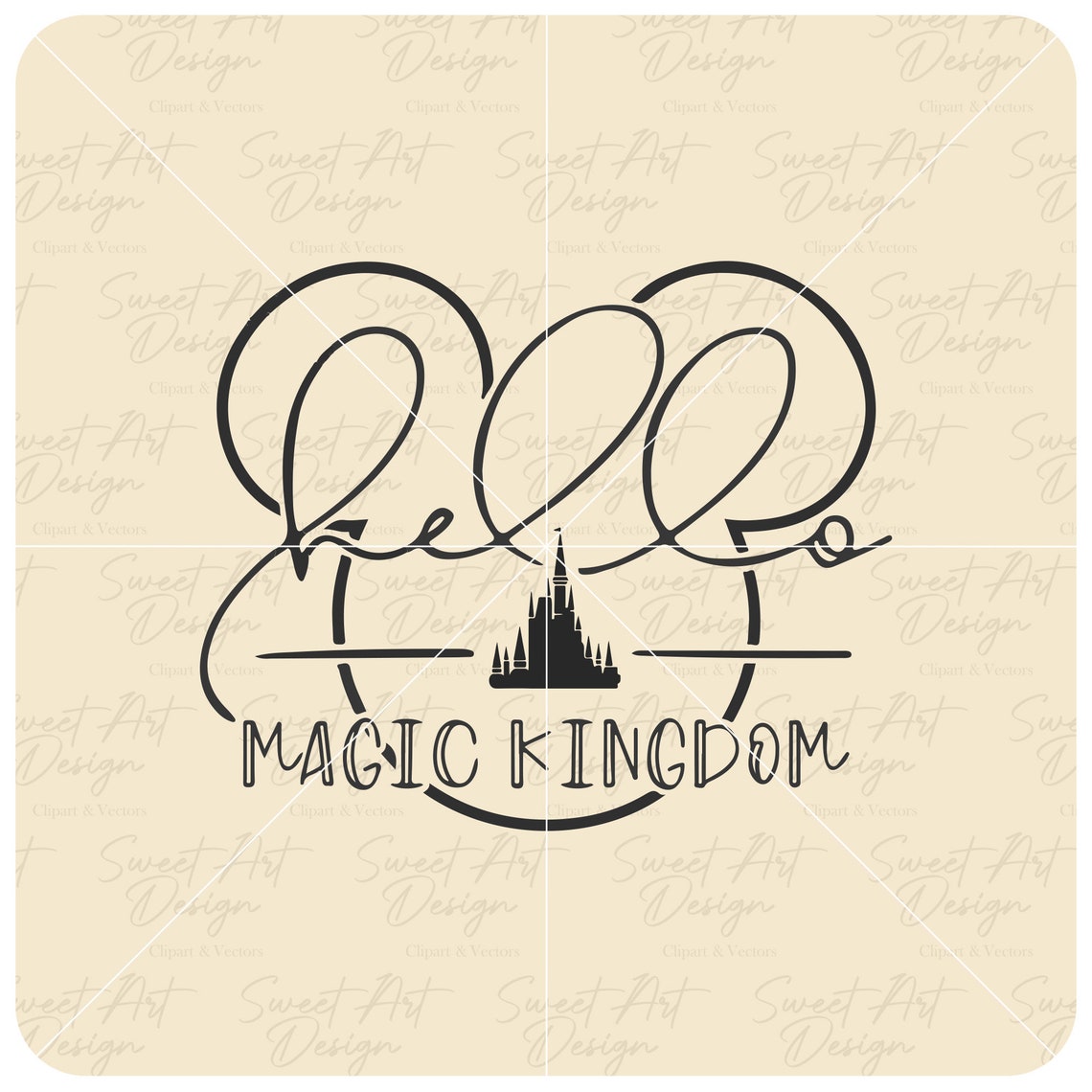 Hello Magic Kingdom SVG Magical Mouse SVG Family Trip SVG - Etsy