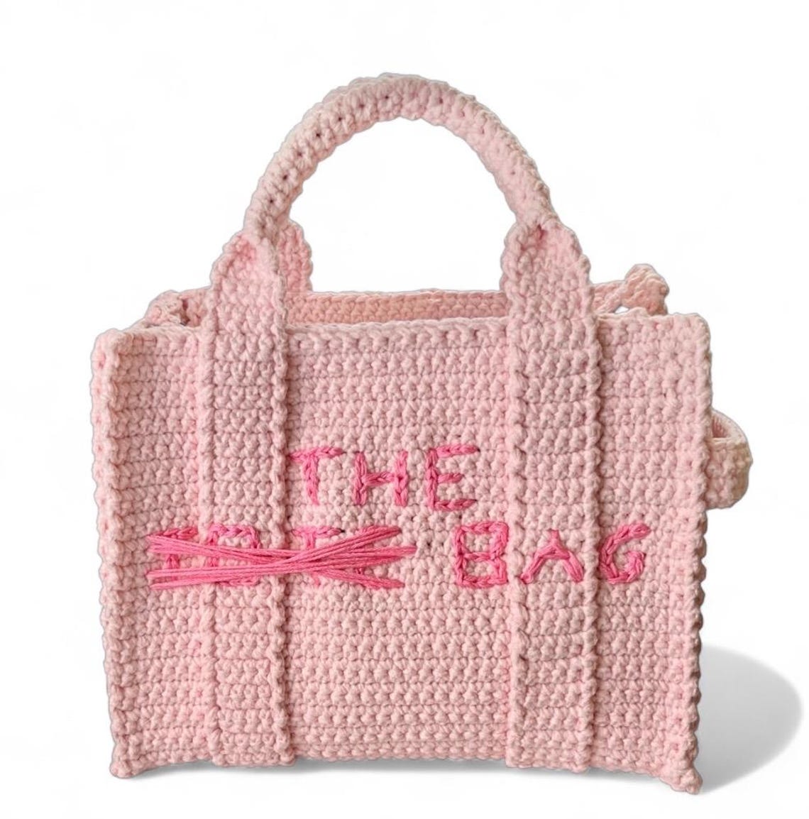 Crochet Marc Jacobs Inspired Tote Bag Pattern (PDF Download) - Etsy