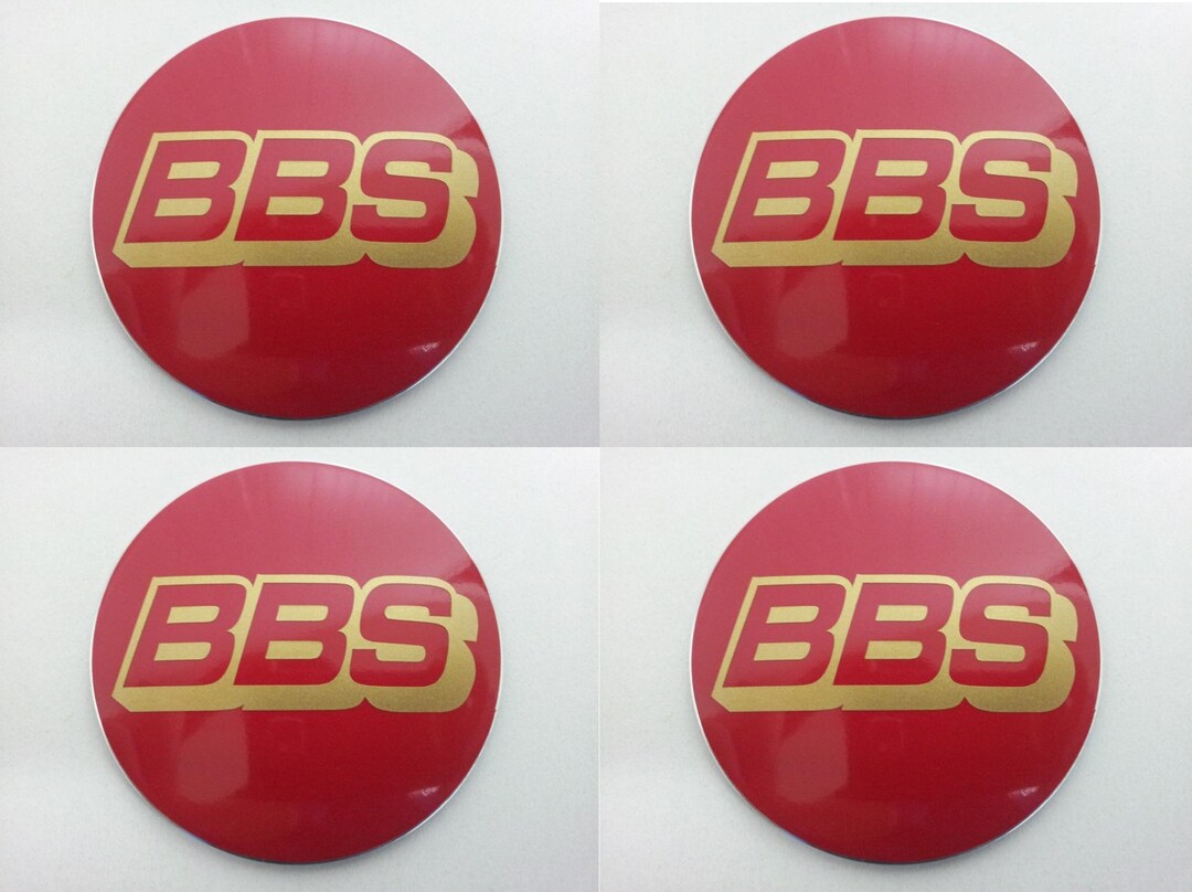 BBS Red/gold Car Wheel Center Symbols - Etsy