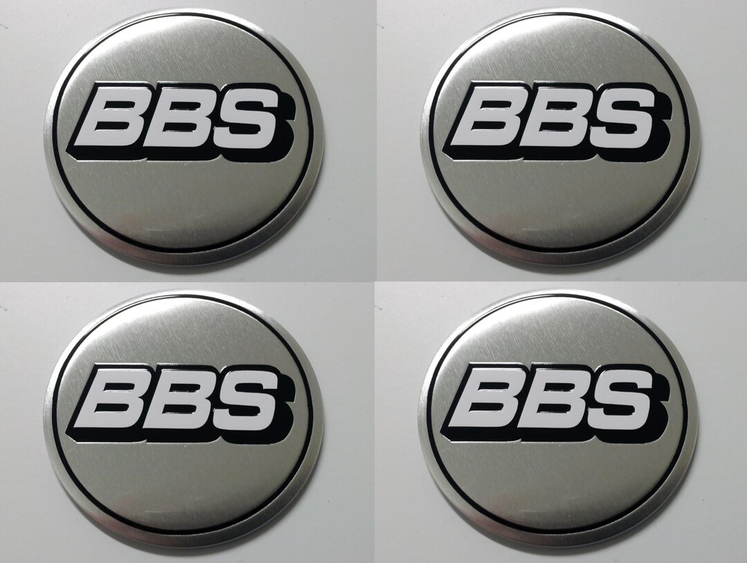 BBS Gray/white/black Car Wheel Center Symbols - Etsy