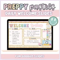 Boho Rainbow Teacher Slides Template - Etsy