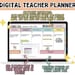 Undated Teacher Planner for Google Slides | Hyperlinked With Free ...
