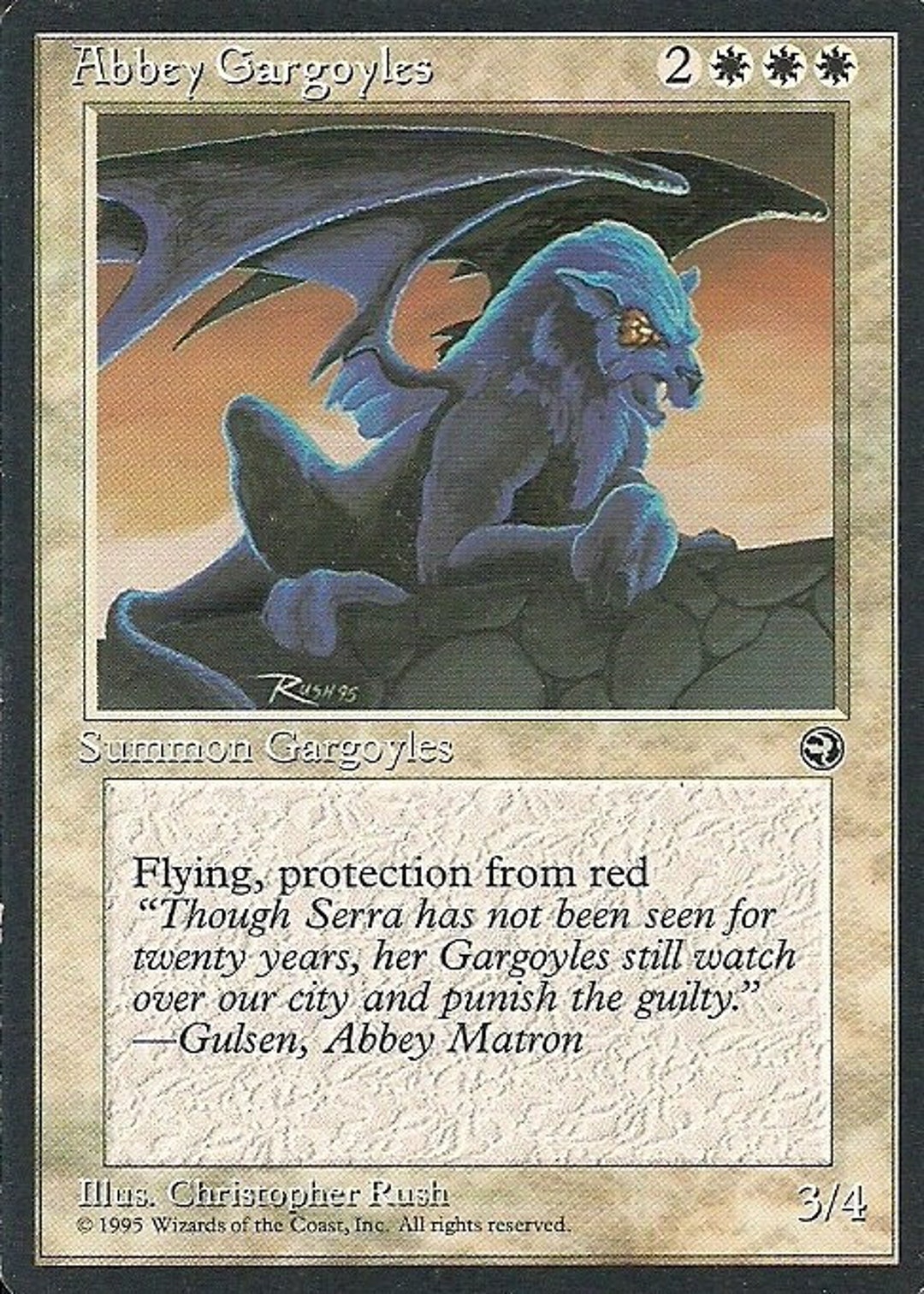 ABBEY GARGOYLES, Magic the Gathering, Issue / Set / Series Heimatländer ...
